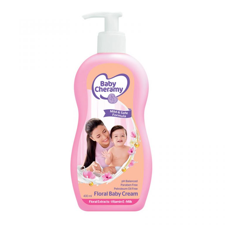 Baby Cheramy Floral Cream 400ml | Hemas Estore
