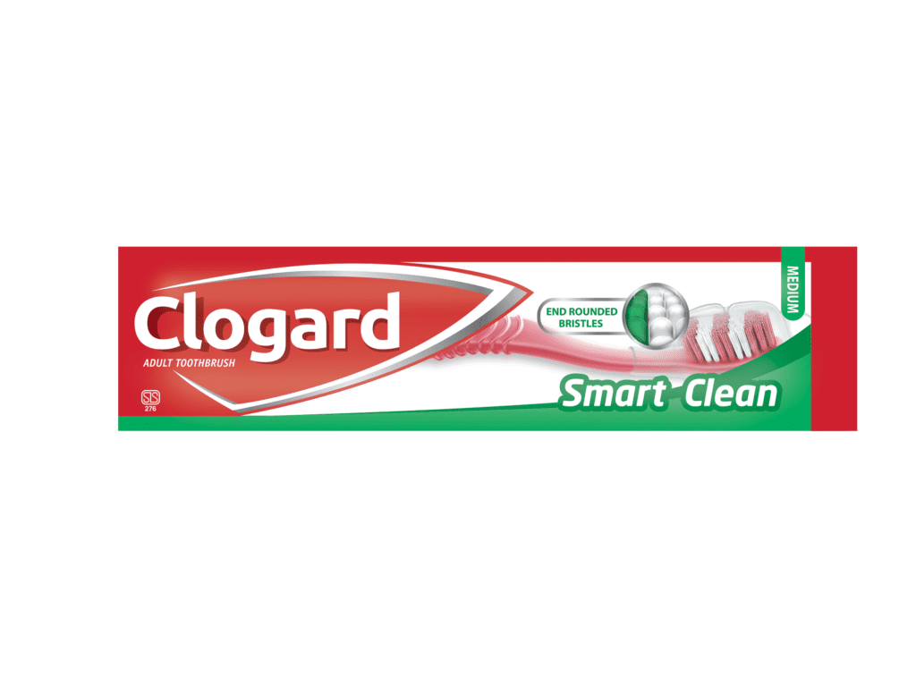 Clogard Smart Clean Toothbrush Medium | Hemas Estore