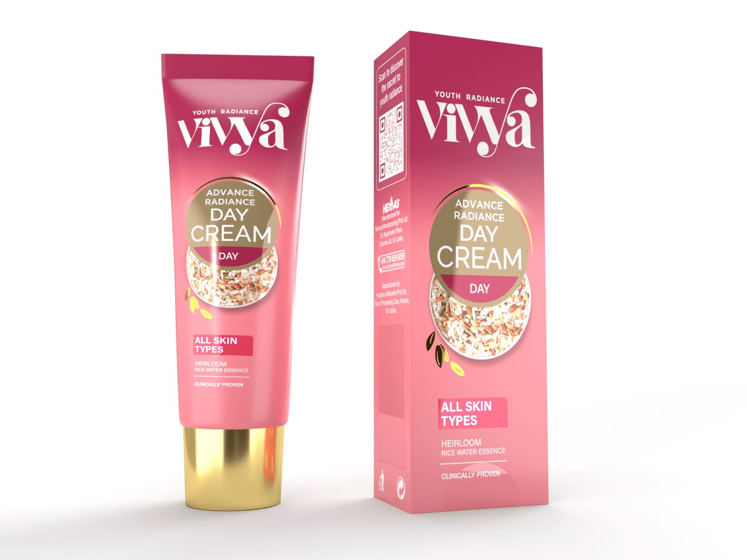 Vivya Advanced Radiance Day Cream 25G | Hemas Estore